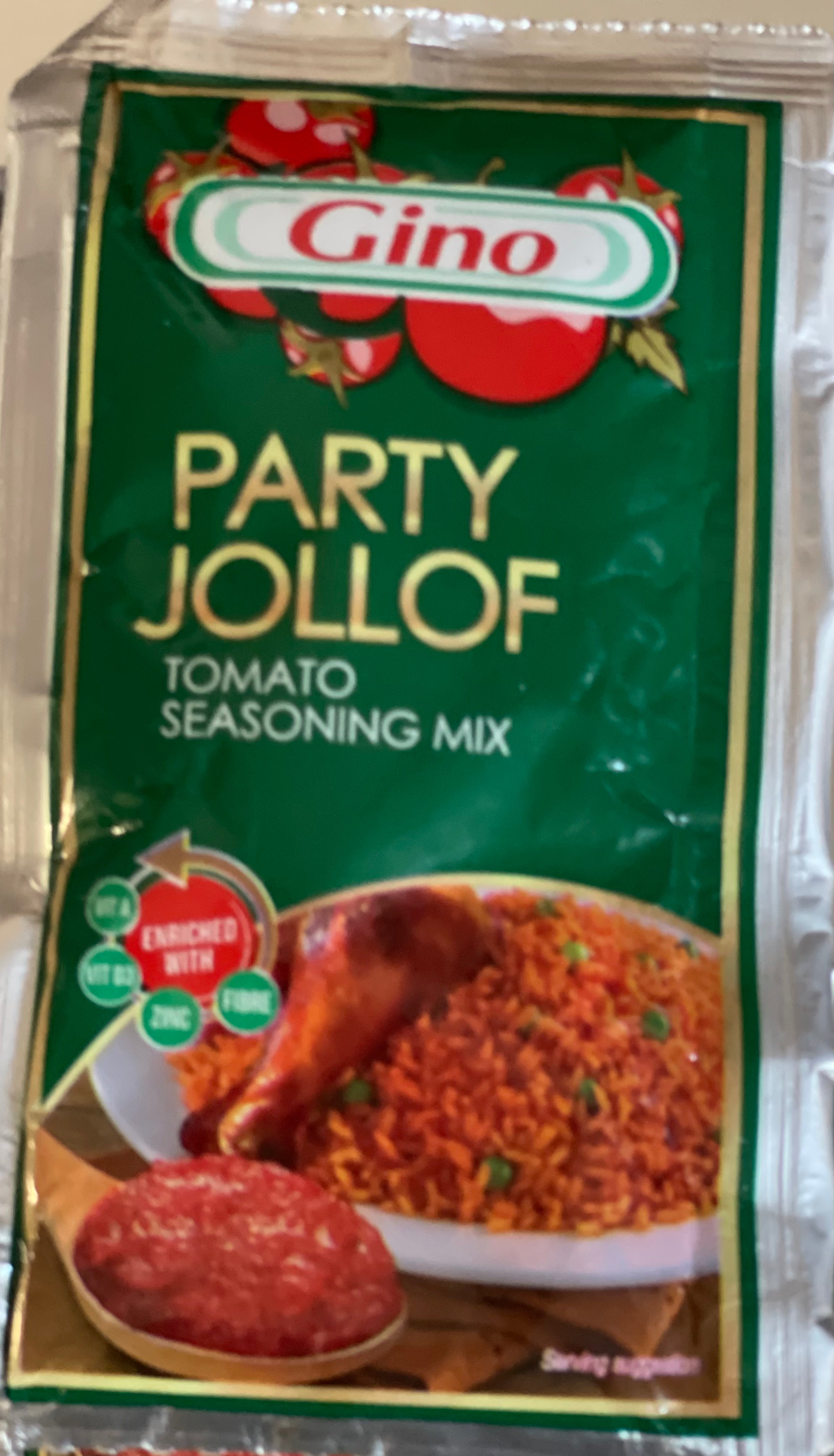 Gino Jollof Mix (5 Sachets) – SO AFRICAN FOODS
