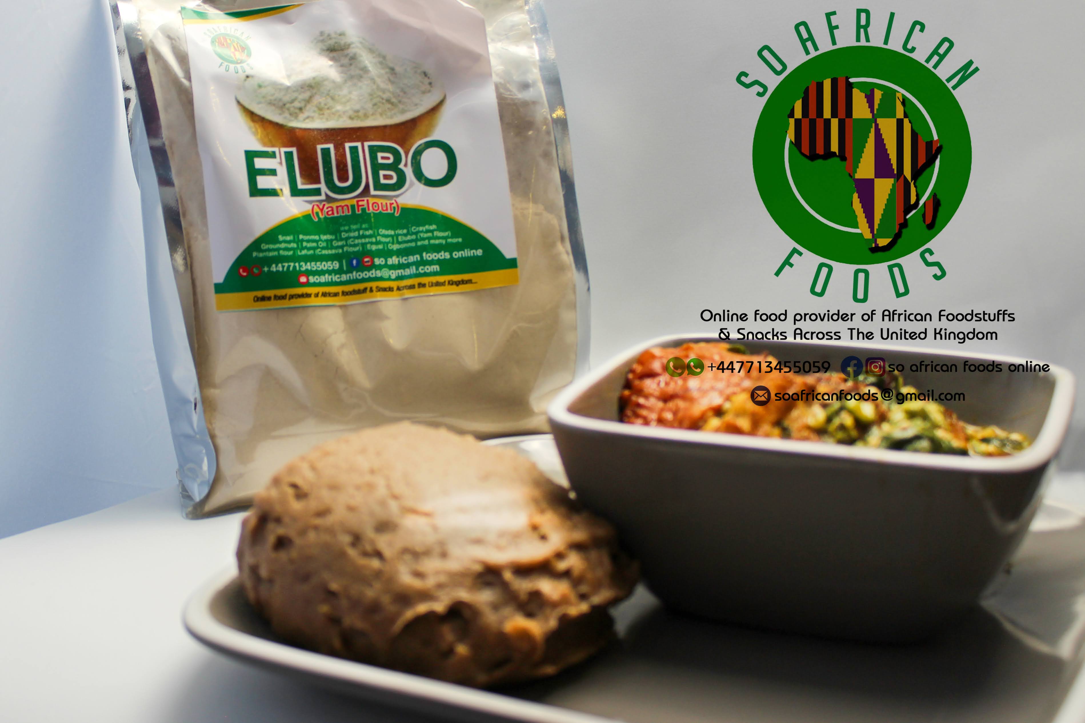 5kg SO AFRICAN FOODS NIGERIAN Undiluted Yam Flour (Elubo Isu)